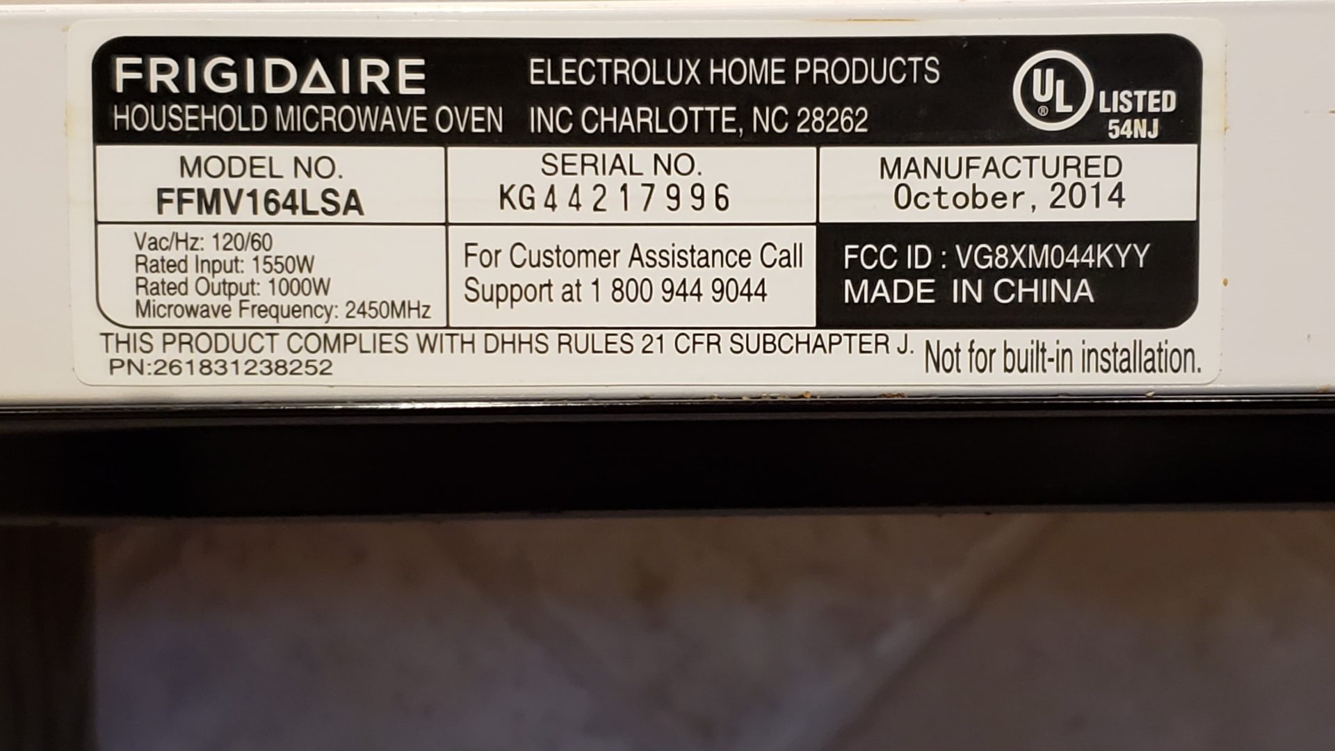 My Monday Frigidaire Microwave Fire - Adrienne Balkum