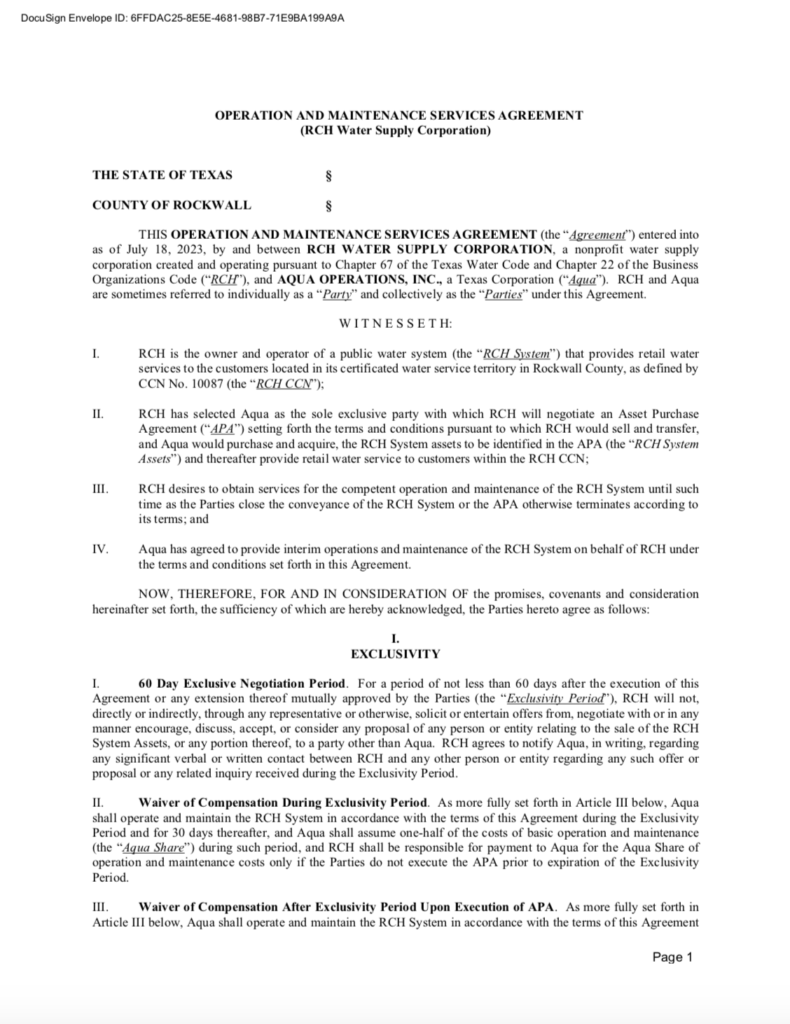 What RCH Water Supply Corporation Isn't Telling YOU! - Adrienne Balkum